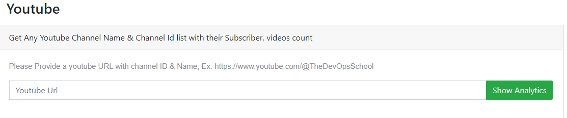 WizBrand YouTube Subscriber Count Online Tool - Wizbrand