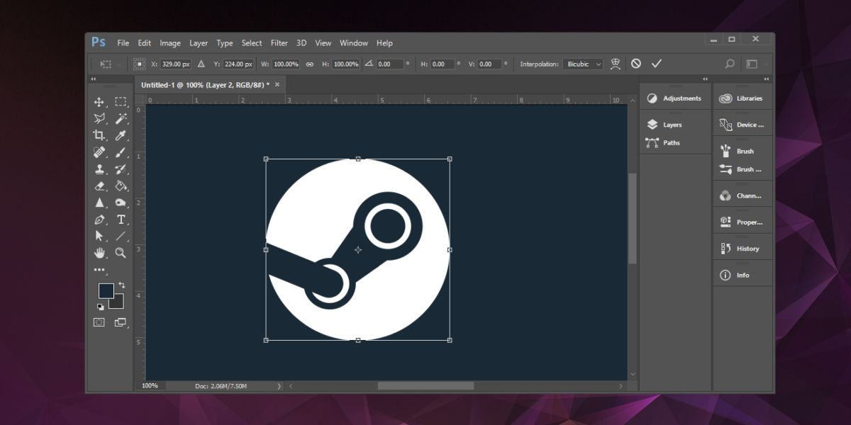 How to rotate an image in photoshop? - Wizbrand