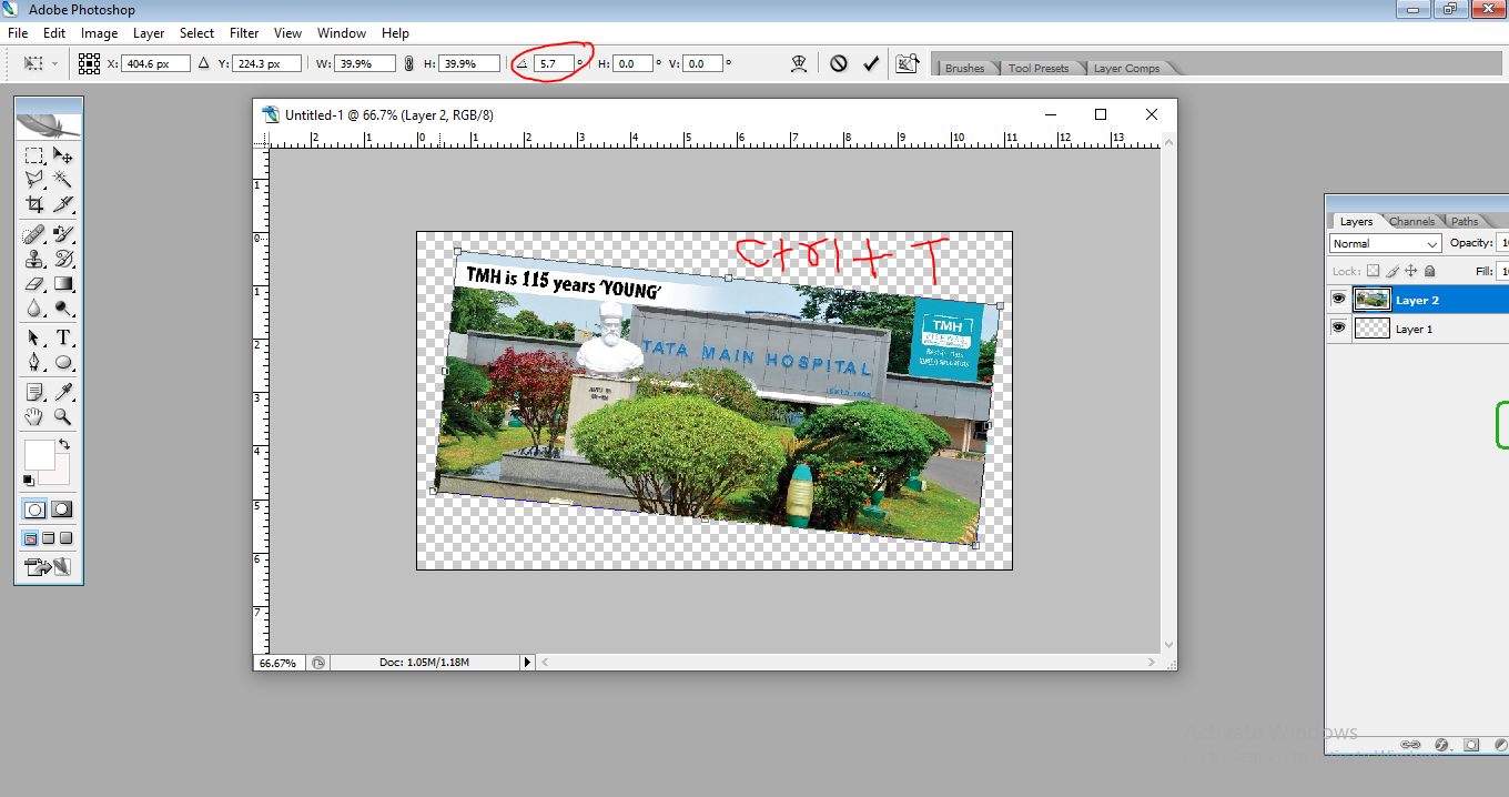 How to rotate an image in photoshop? – Wizbrand