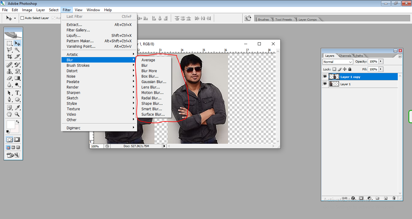 How To Blur An Image In Photoshop Wizbrand