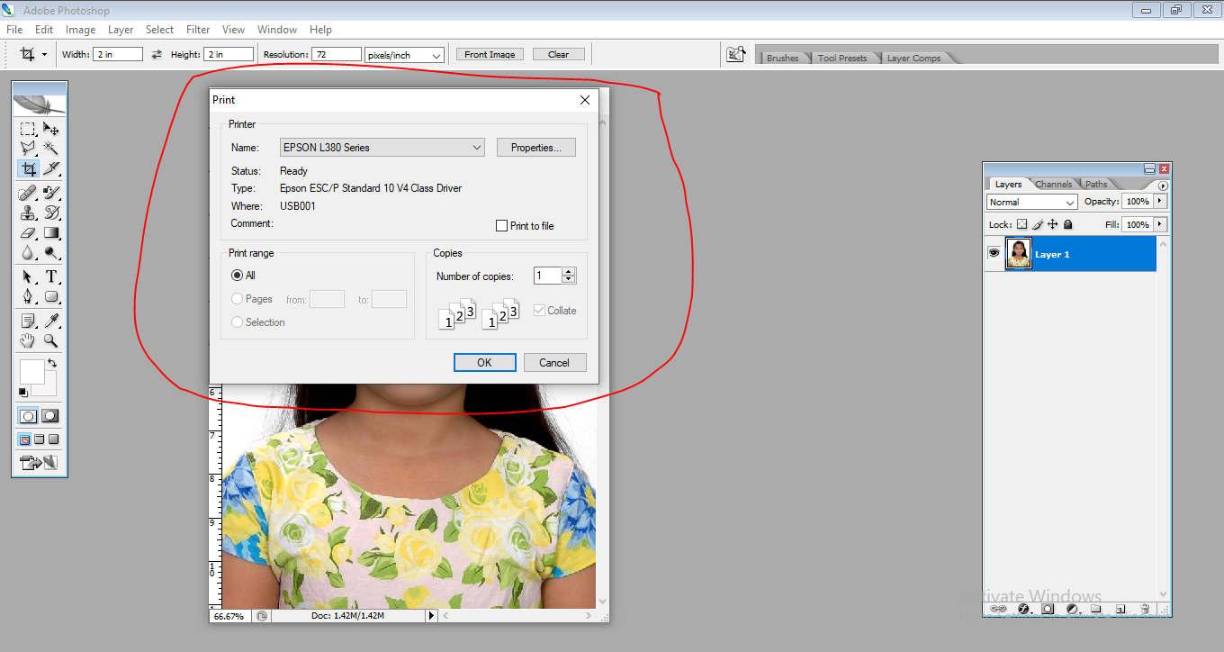 How to print photos in photoshop? - Wizbrand